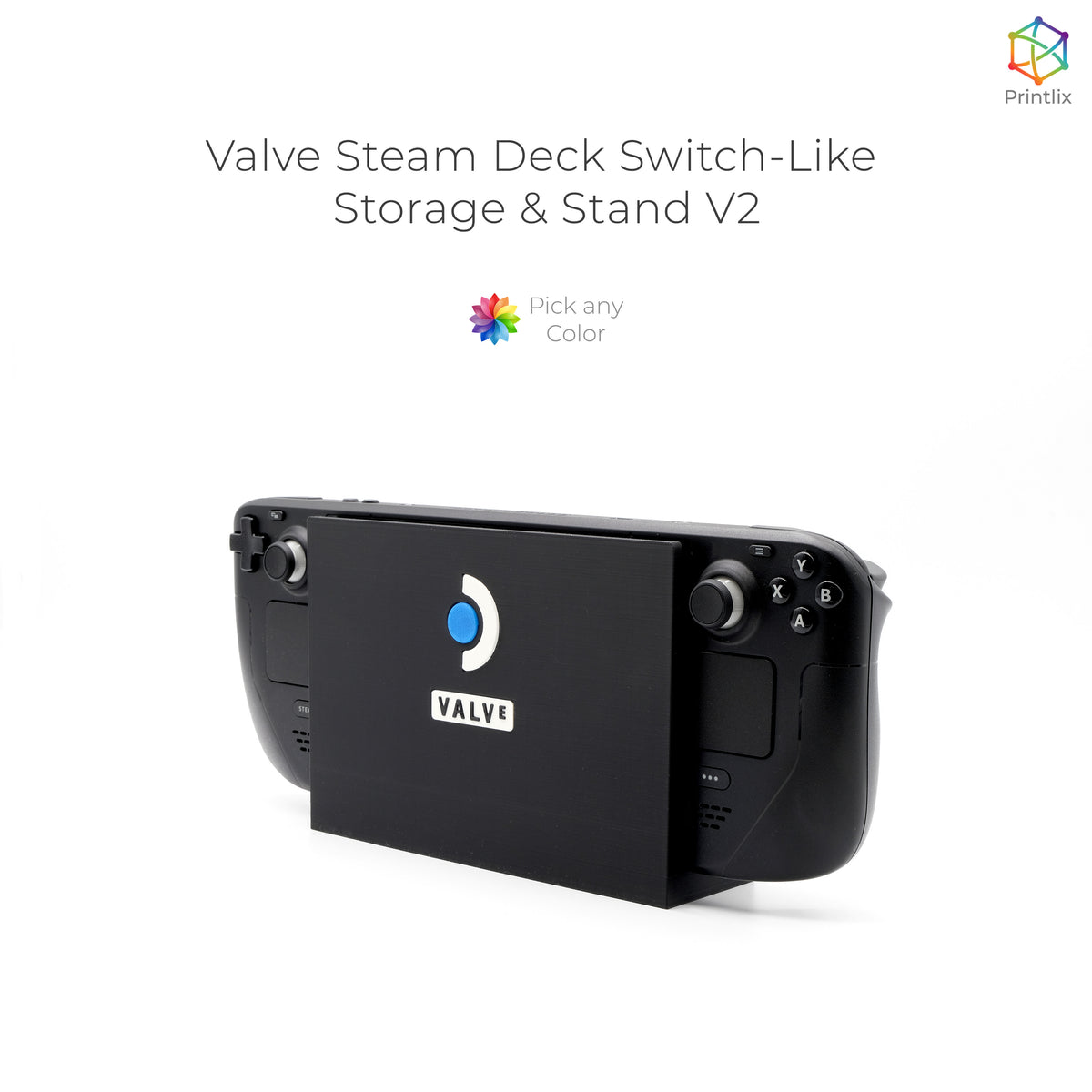 Steam Deck Switch-Like Storage & Stand V2